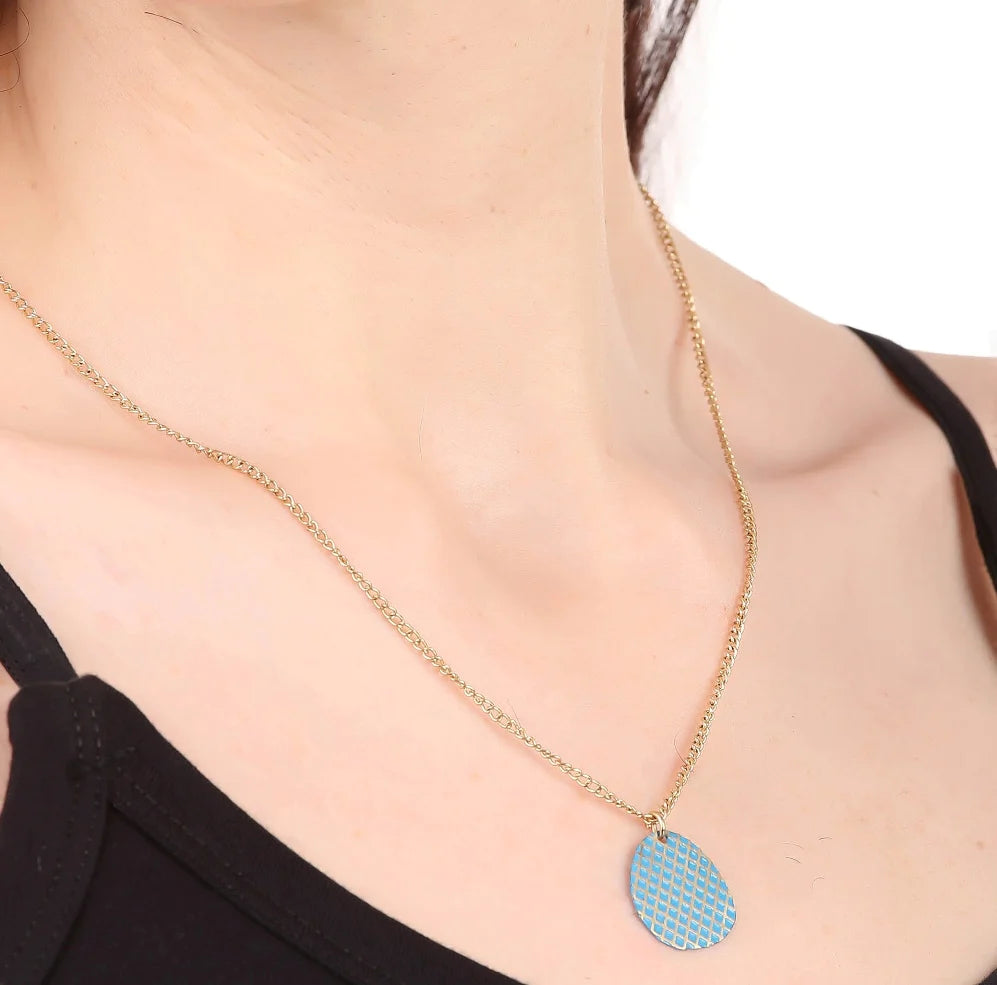 Maya Necklace in Blue – Sedici